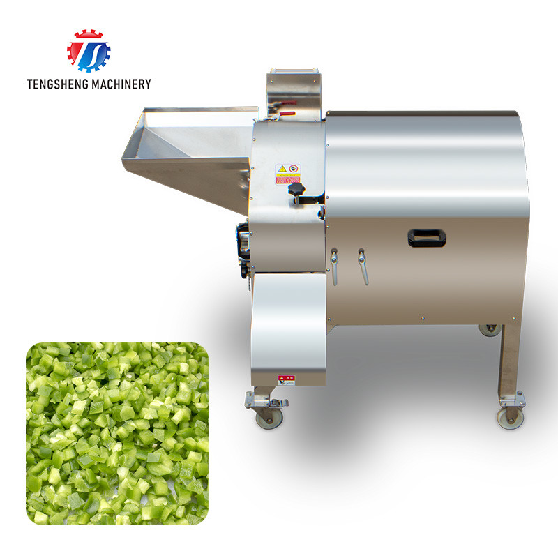 1000KG/H Large fruit and vegetable dicing machine Aloe dicing machine ...