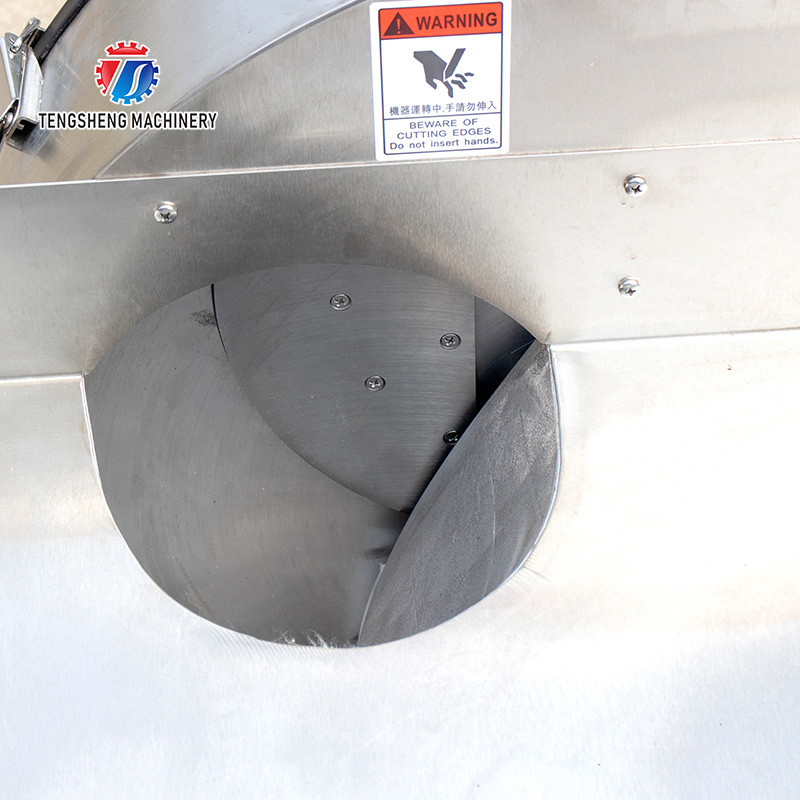 1.5KW 150KG Large slicing and slicing machine Root and stem vegetable ...