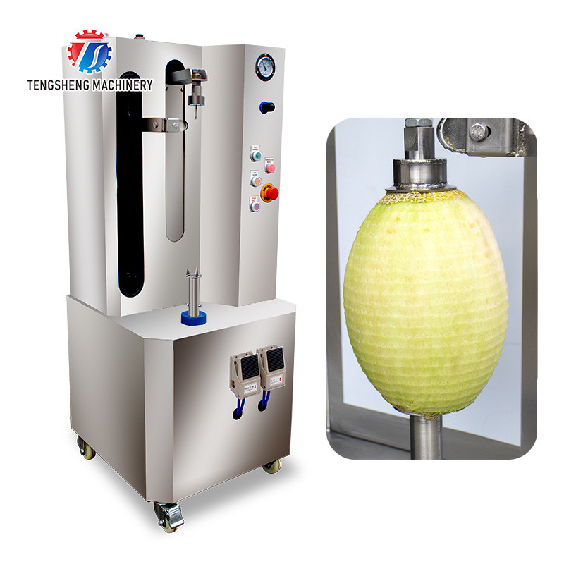 1.0KW 90KG Vertical single knife peeling machine pumpkin wax gourd ...