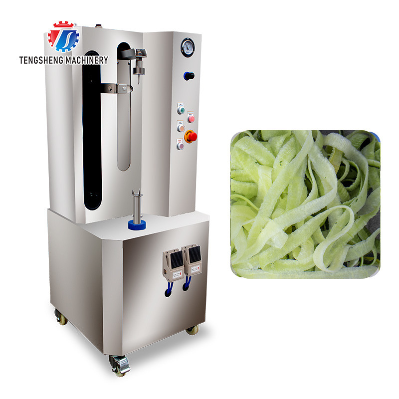 1.0KW 90KG Vertical single knife peeling machine pumpkin wax gourd ...
