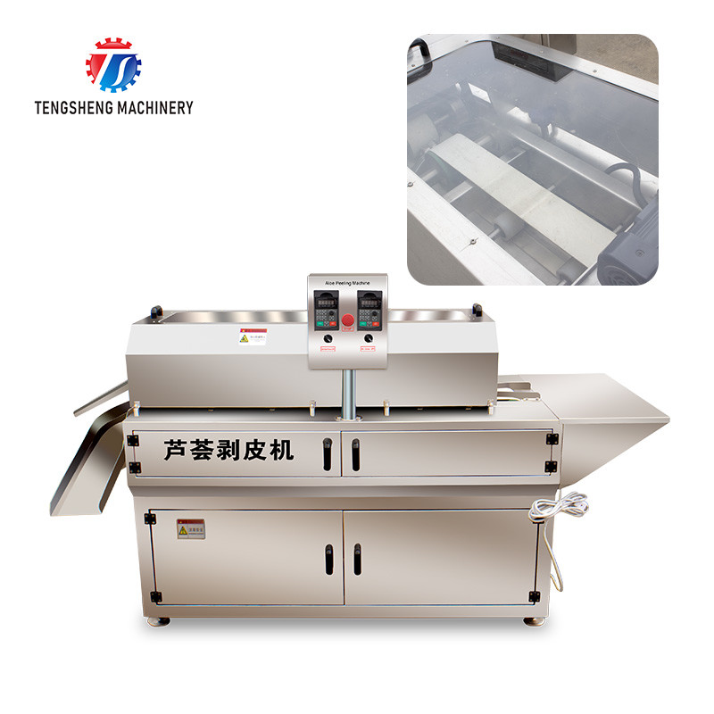 1500KG/H 429KG Aloe vera peeling machine cactus peeling processing ...