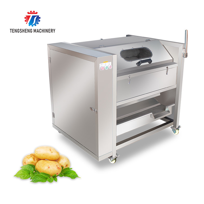 180KG Small automatic ginger washing machine potato cleaning and ...