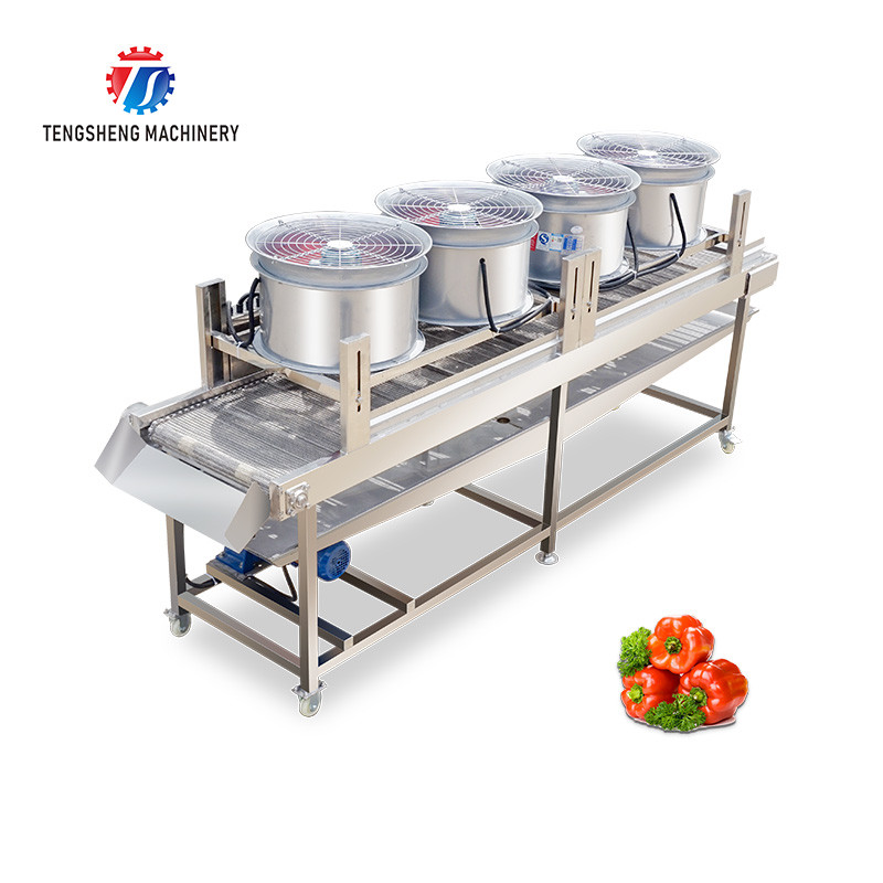 350KG Vegetable drain air drying machine stainless steel fruit and ...
