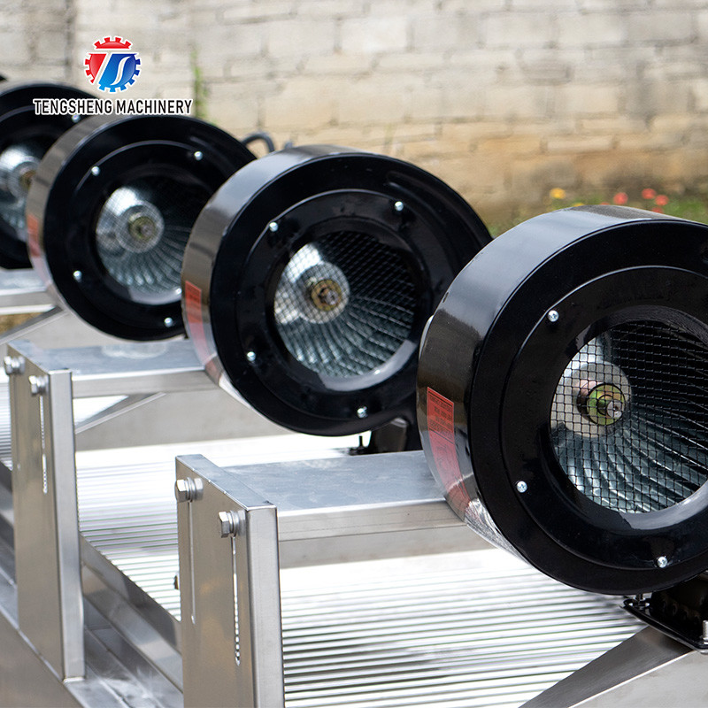 350KG 380V Vegetable drain air drying machine complete set of equipment ...