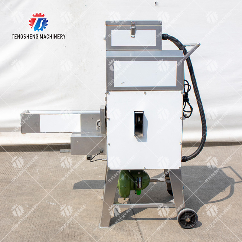 Electric Sweet Corn Peeling Machine Threshing Small Maize Shelling Ear Corn