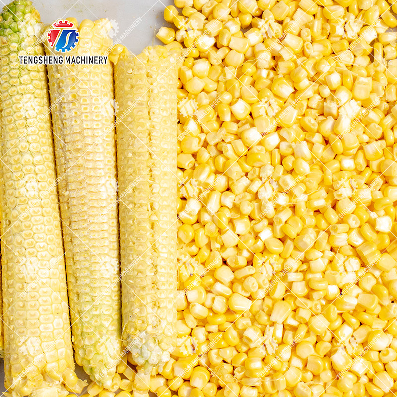Stainless Steel Sweet Corn Skin Peeler And Thresher Machine Corn Kernel ...