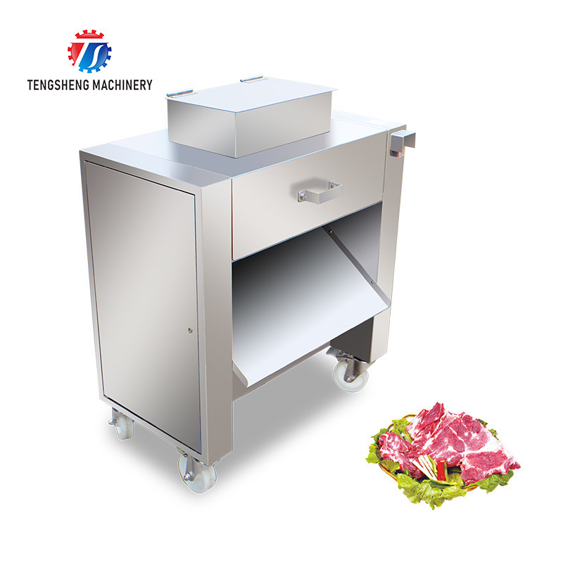 380V 2.2KW Fish and chicken bone-in dicing machine stainless steel ...