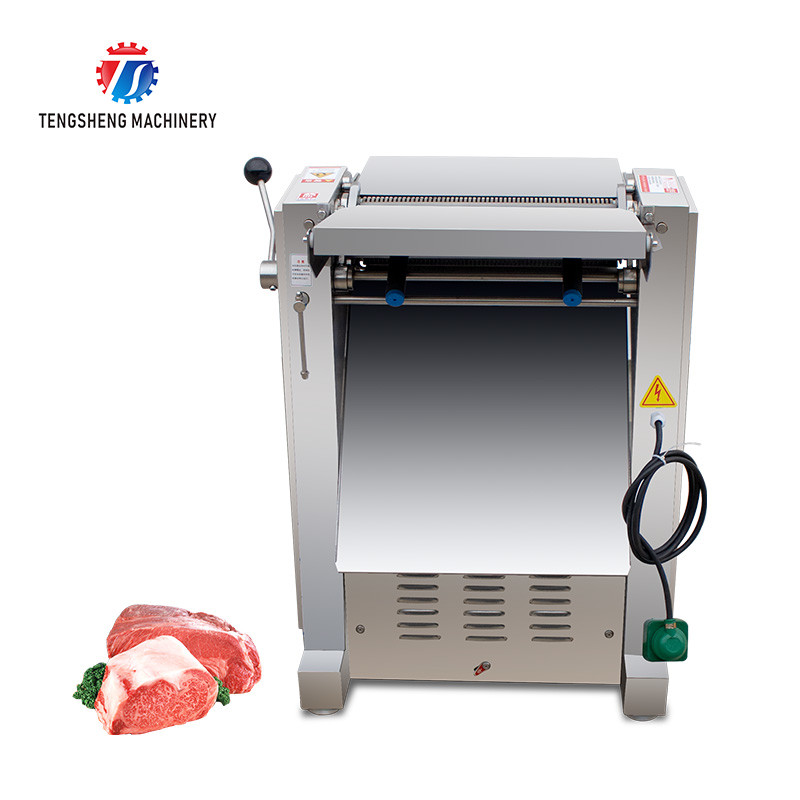 0.75KW Pork skinning machine thickness adjustable meat joint factory ...