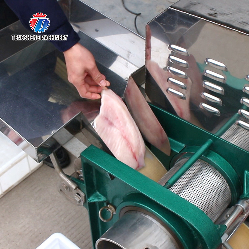 Stainless steel fish meat foraging and spiny separator for crab and ...