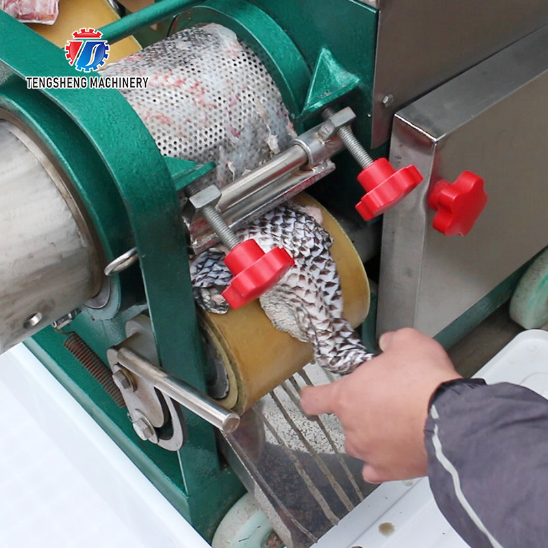 Stainless steel fish meat foraging and spiny separator for crab and ...