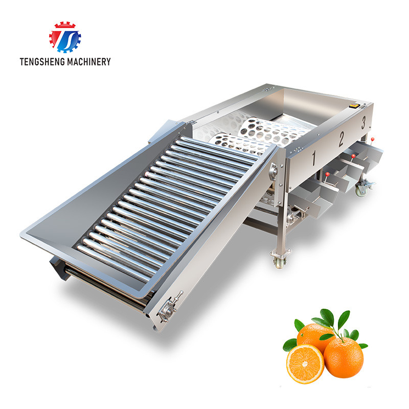 150KG 380V Lemon screening and grading machine stainless steel fruit ...