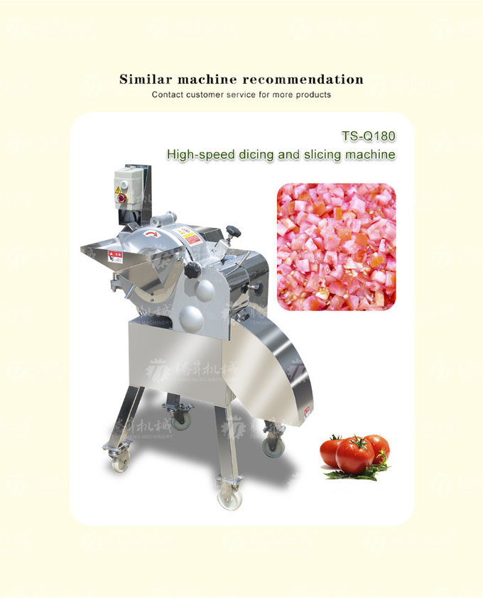 1000KG/H Large 3d fruit and vegetable dicing machine commercial sweet ...